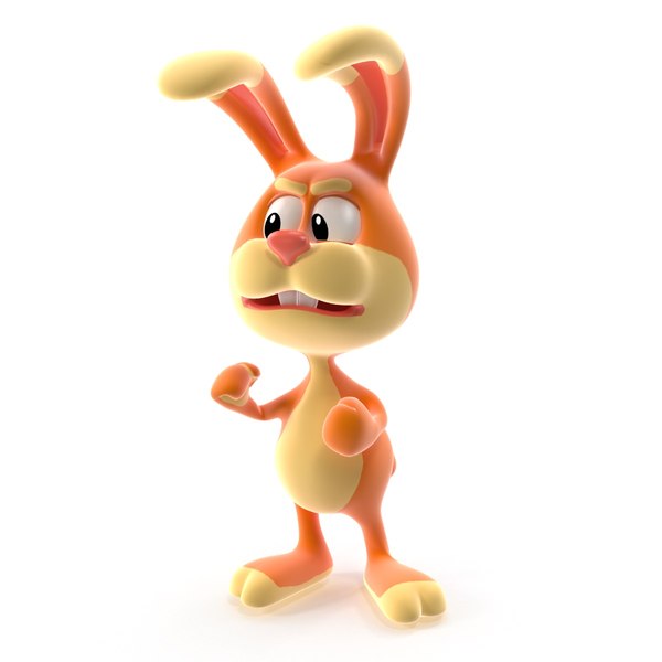 3D 3ds Max rabbit bunny easter