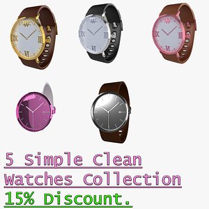 Download Free & Premium Women's Wrist Watch 3D Models | TurboSquid
