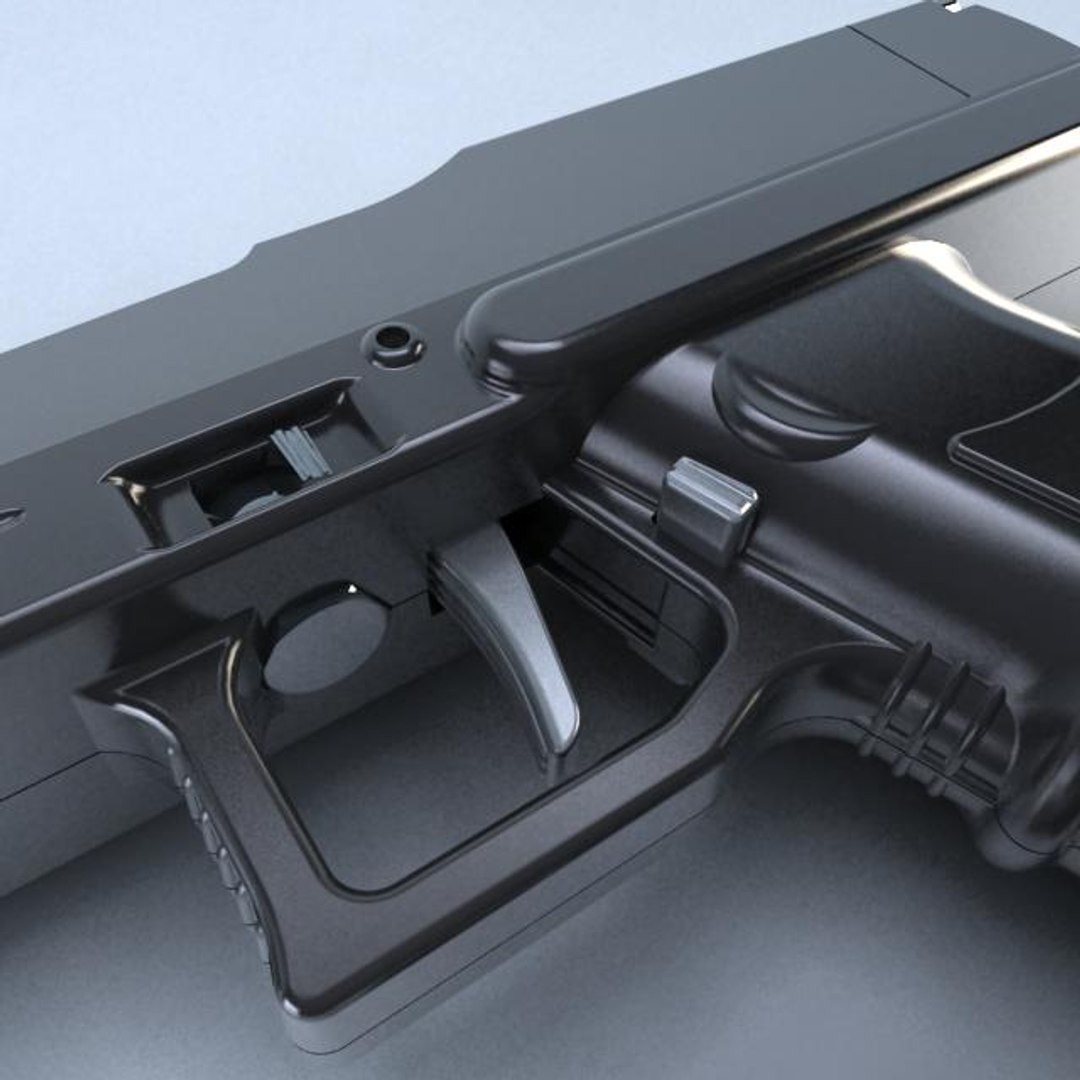 Tactical Air Gun 3d Model