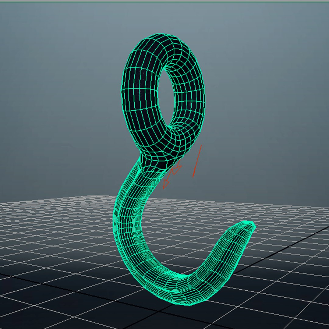 Takelage Iron Hook 3d Model