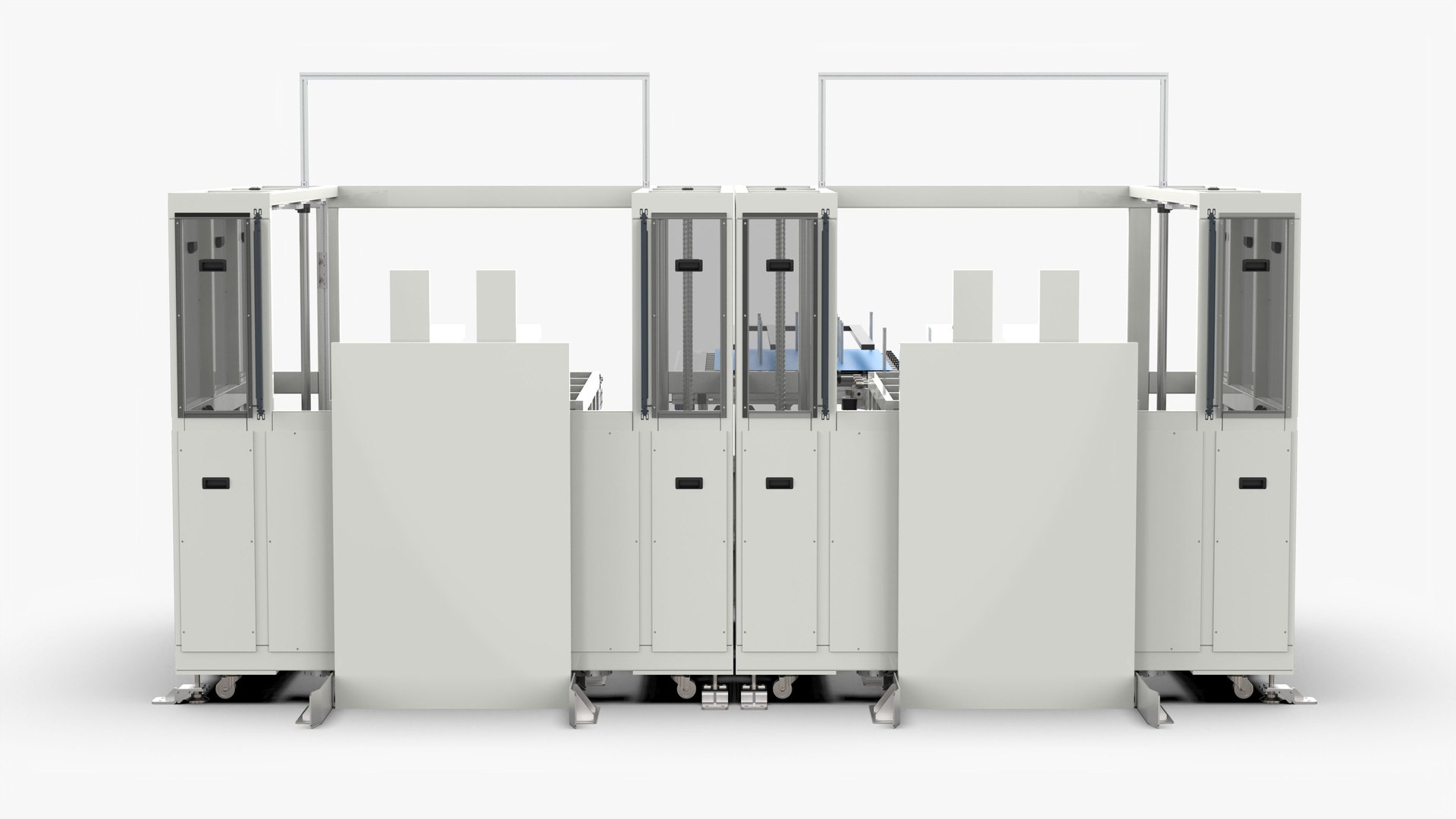 Automatic Panel Cassette Lifting And Transfer Machine 3D Model ...