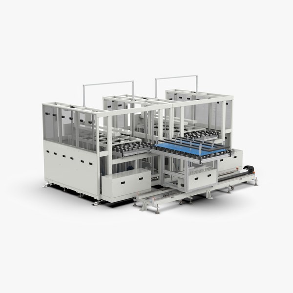 modelo 3d Automatic Panel Cassette Lifting and Transfer Machine ...