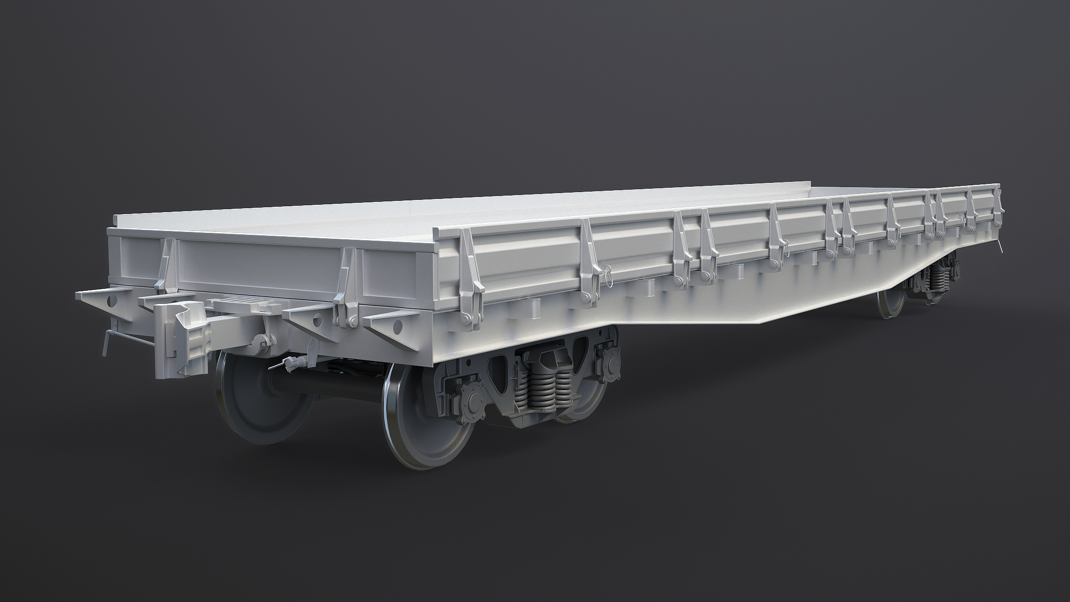 Set cargo wagons model - TurboSquid 1167134