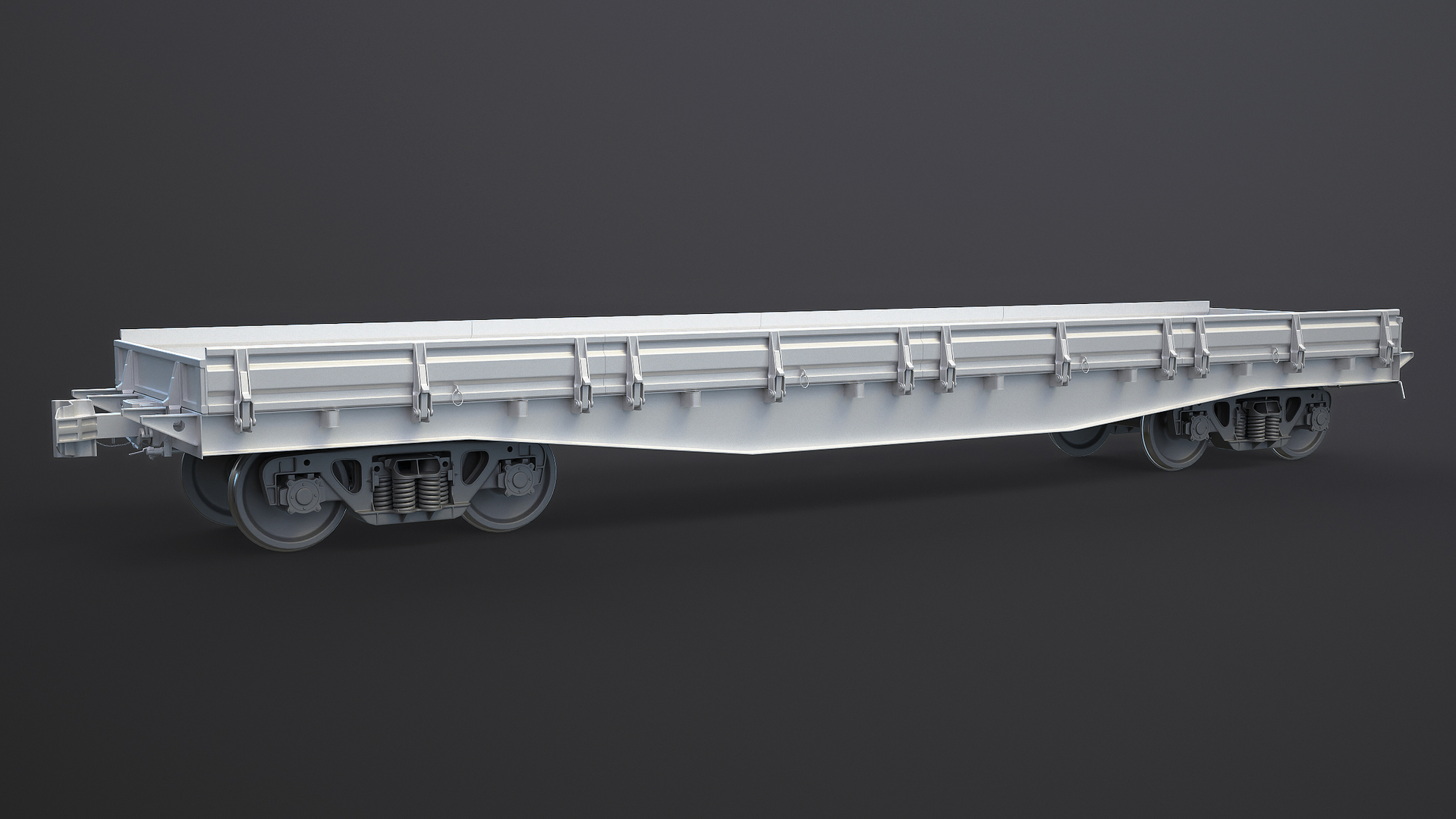 Set cargo wagons model - TurboSquid 1167134