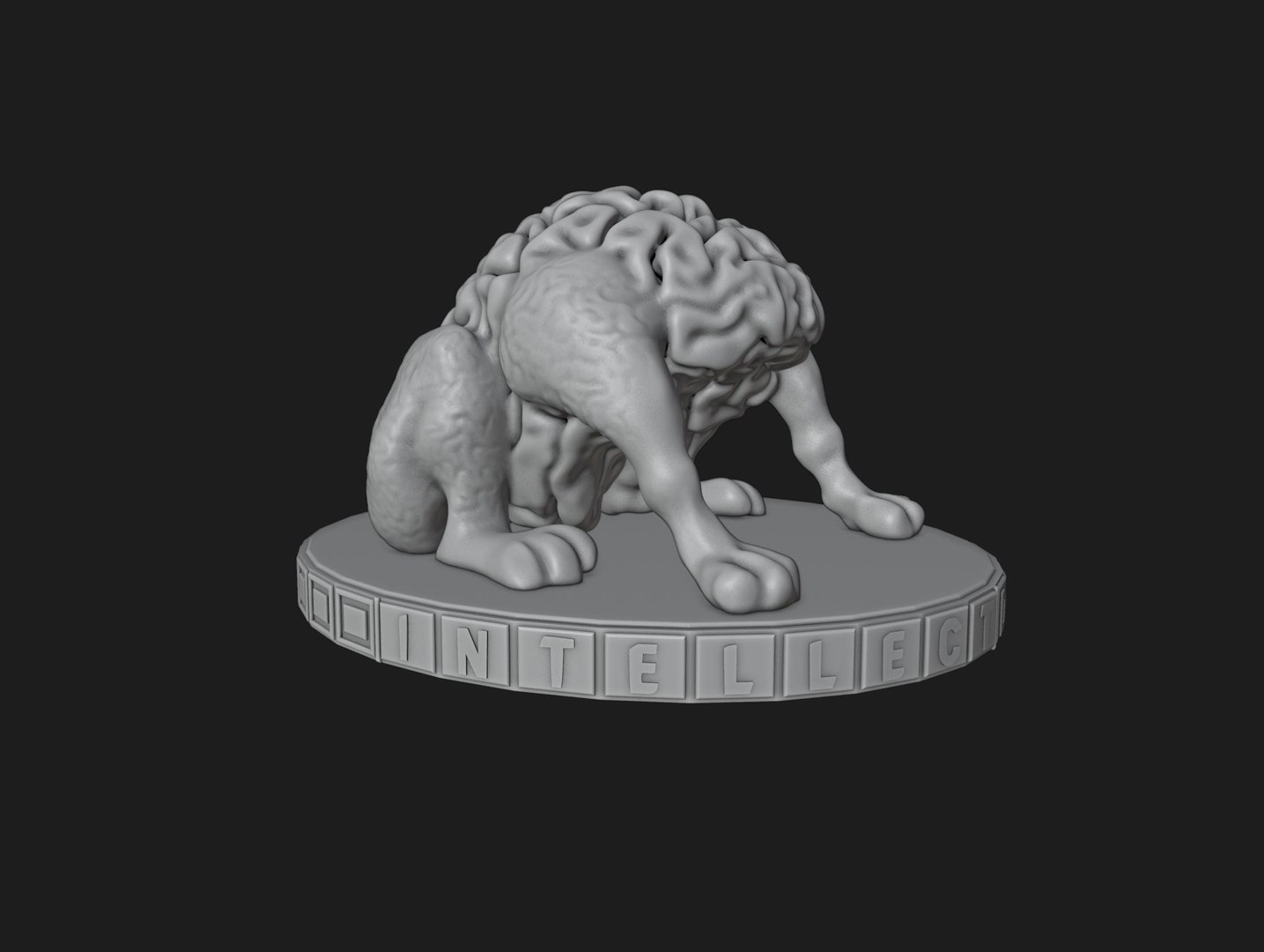 3D Model Brain Dog - TurboSquid 2260153
