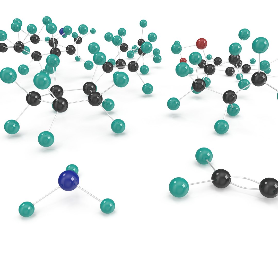 3D Model Chemical Molecular Models - TurboSquid 2227645
