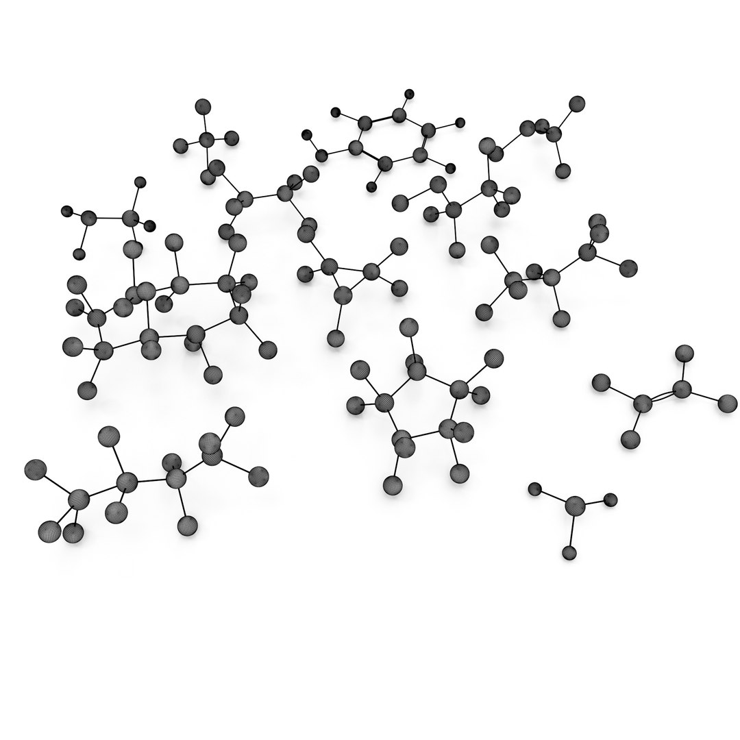 3D Model Chemical Molecular Models - TurboSquid 2227645