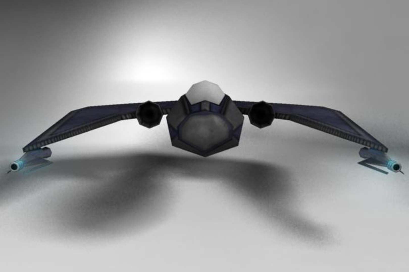 Sci-fi Space Fighter 3d Ma