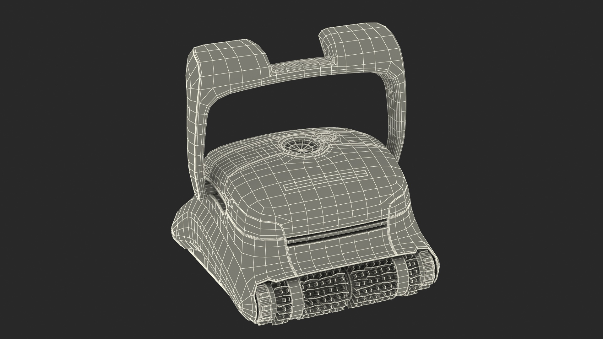 Robotic Pool Vacuum Cleaner 3D Model - TurboSquid 1925825