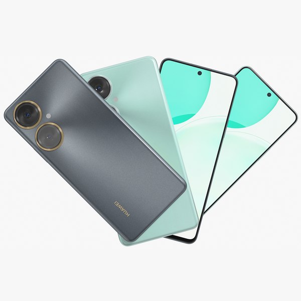 modelo 3d Huawei Nova 11i Negro y Verde - TurboSquid 2100381