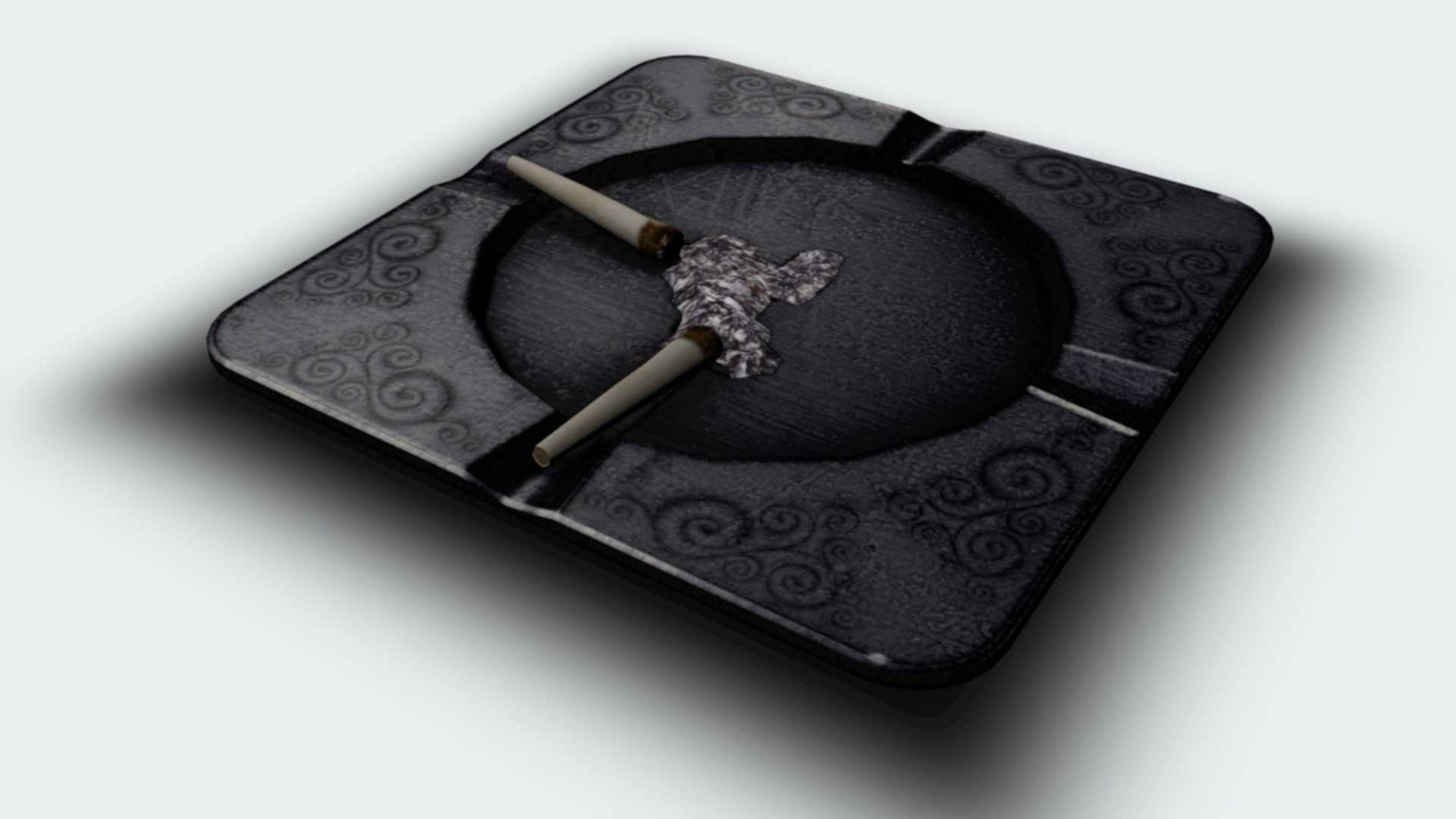 Joint ashtray 3D - TurboSquid 1199702