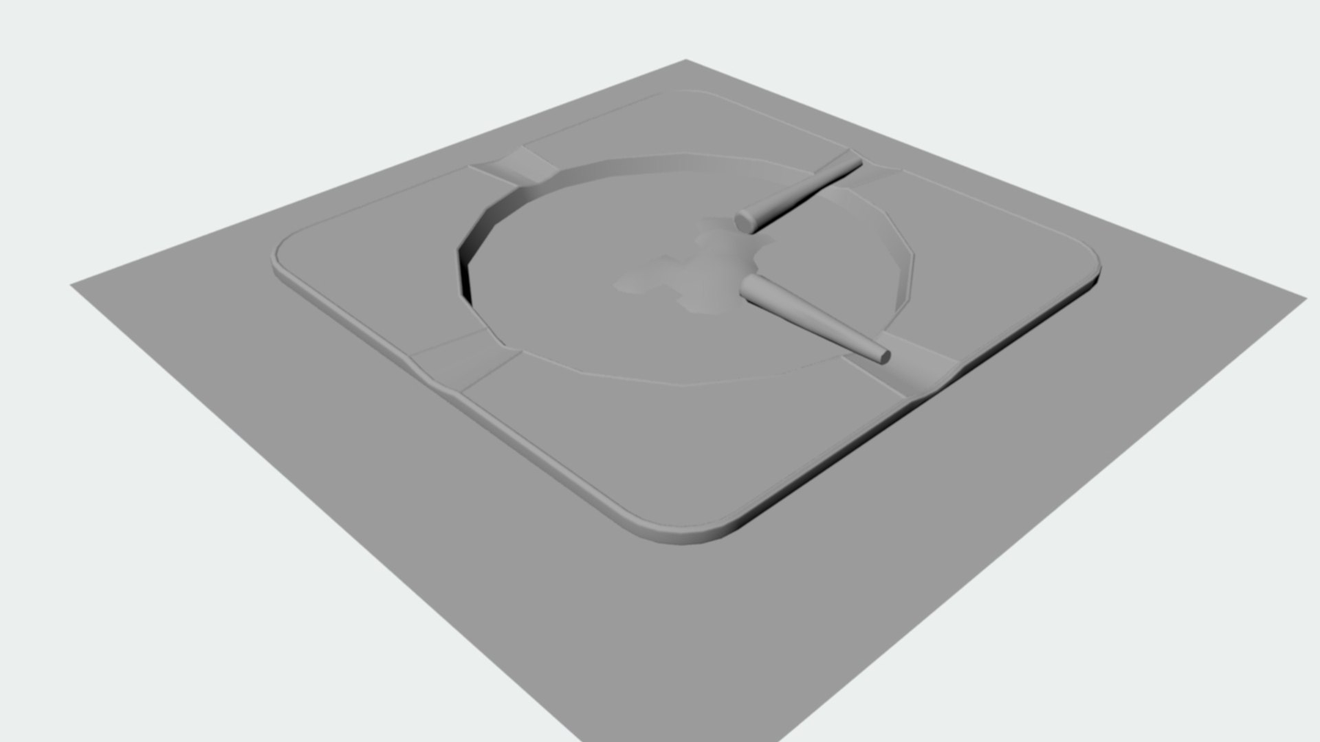 Joint ashtray 3D - TurboSquid 1199702