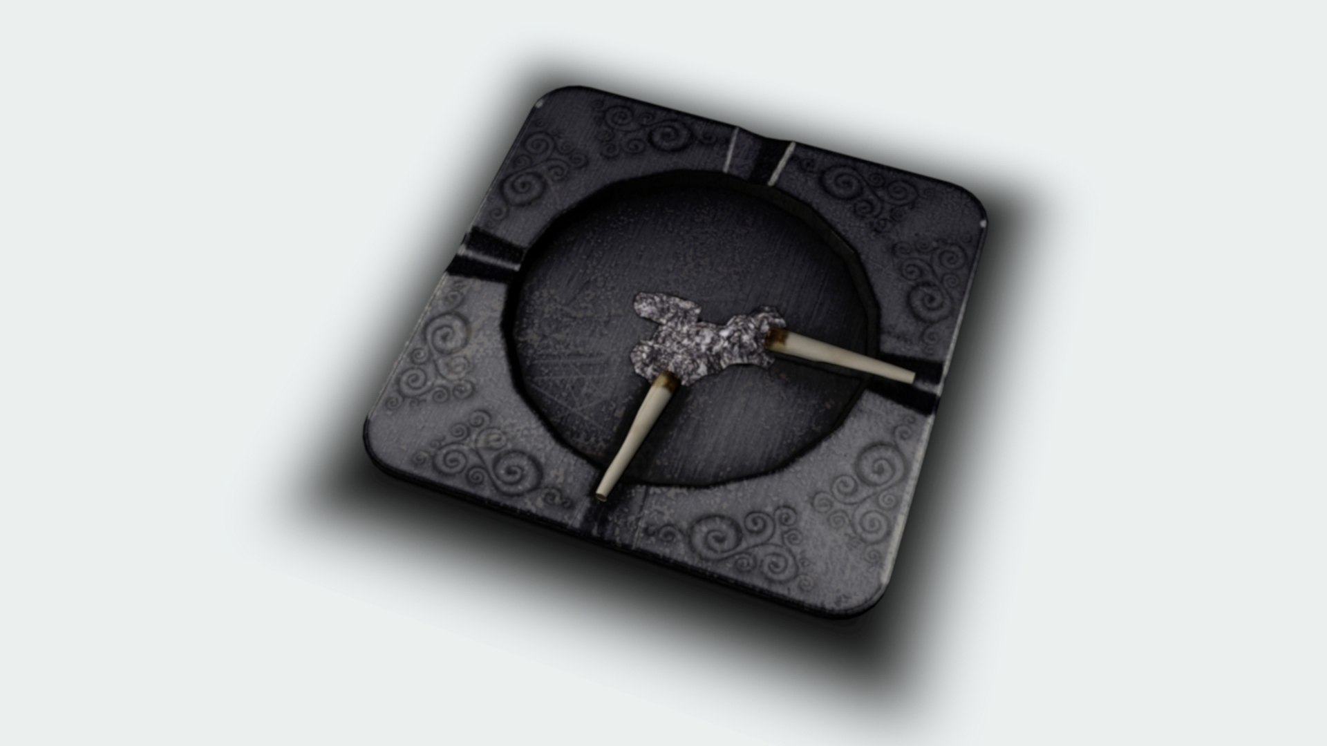 Joint ashtray 3D - TurboSquid 1199702