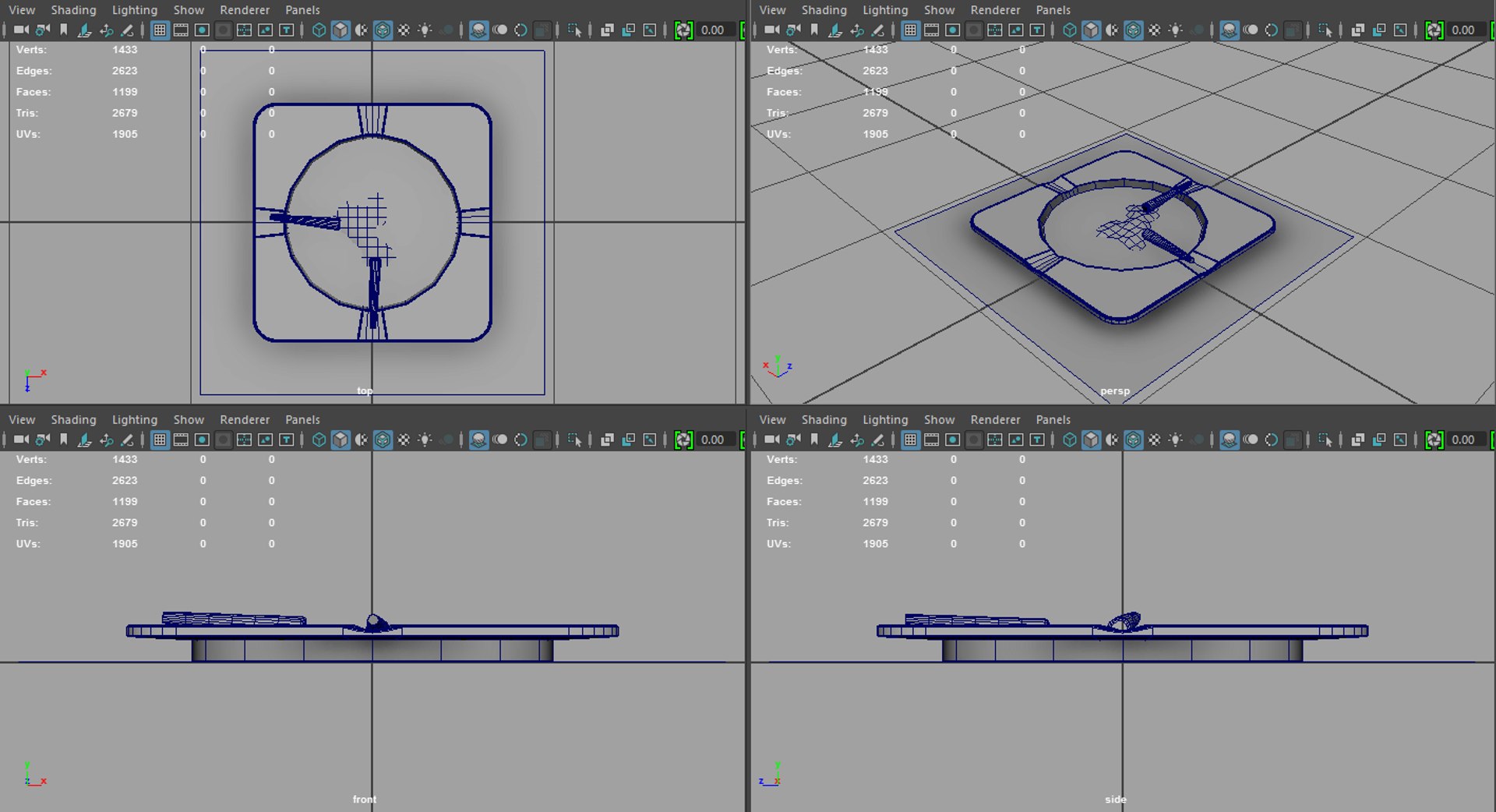 Joint ashtray 3D - TurboSquid 1199702