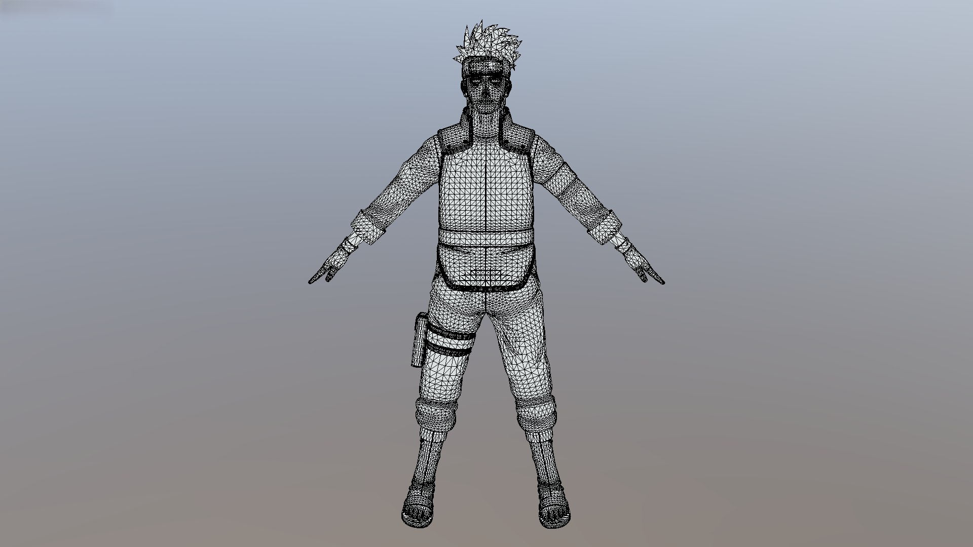 3D Kakashi Hatake - Naruto Character Model - TurboSquid 2244892