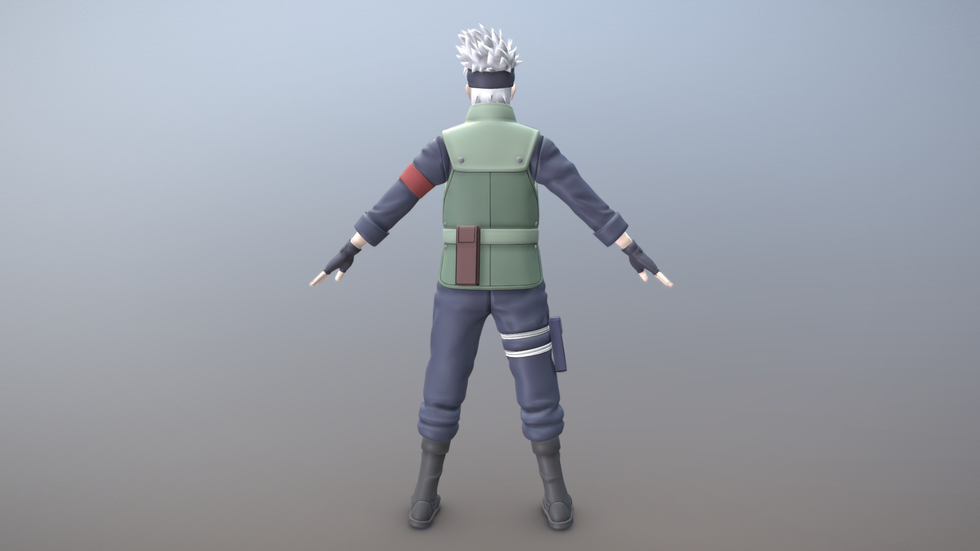 3D Kakashi Hatake - Naruto Character Model - TurboSquid 2244892