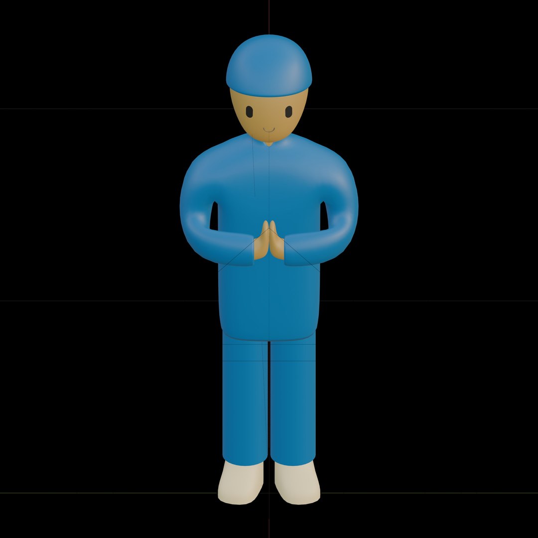 Islamic Boy 3D Model - TurboSquid 2508661