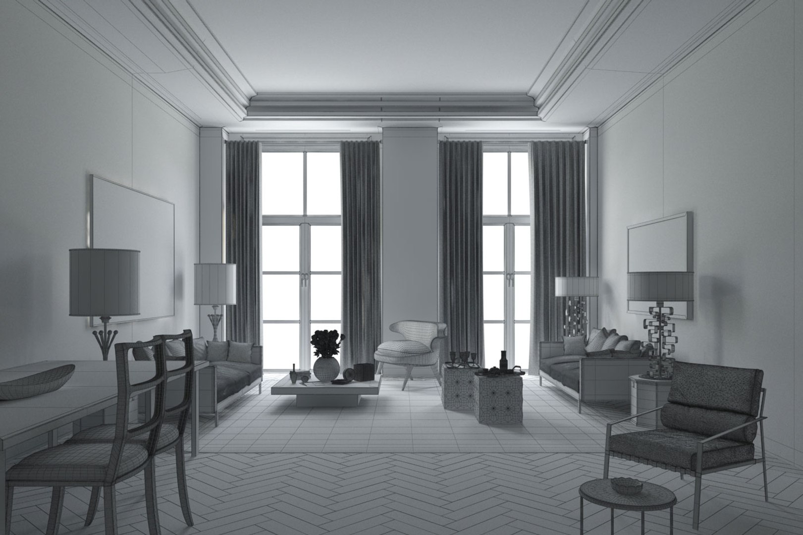 3d Archinteriors Vol 32 Art Deco Model
