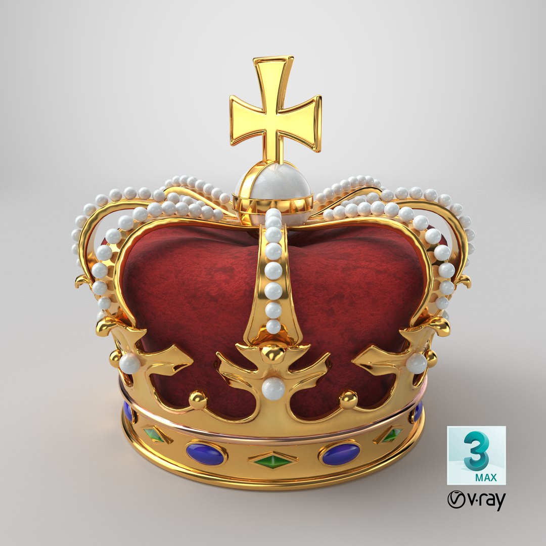 Royal Crown V2 3D Model - TurboSquid 1901364