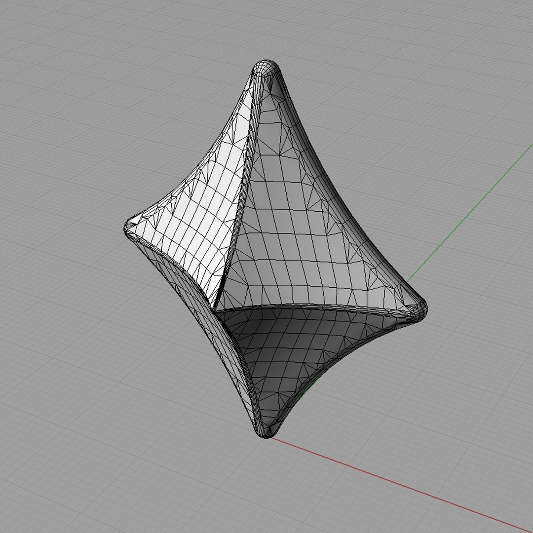 Red Diamond Suit 3d Model