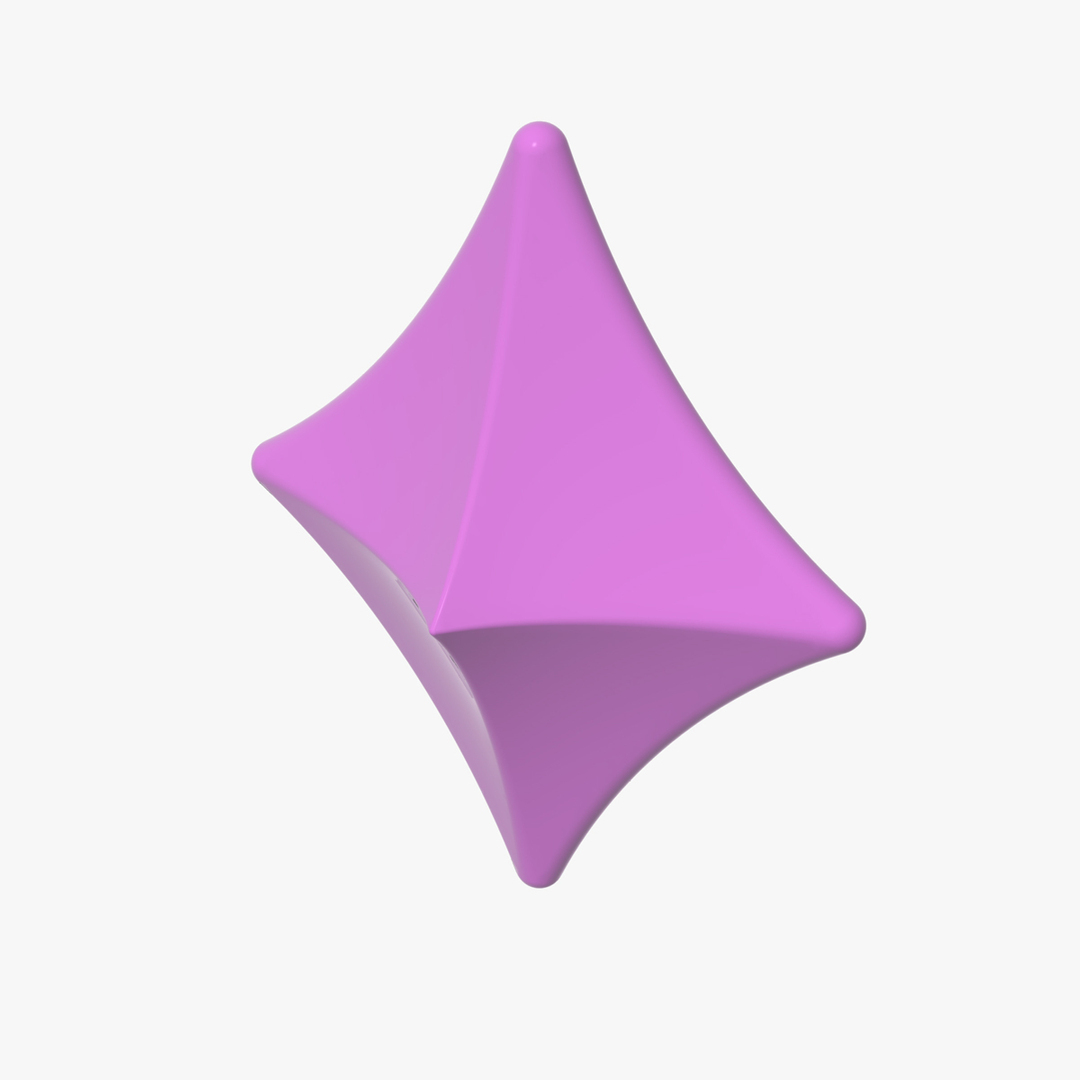 Red Diamond Suit 3d Model