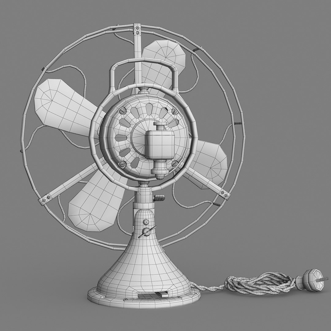 Fan Retro Obj
