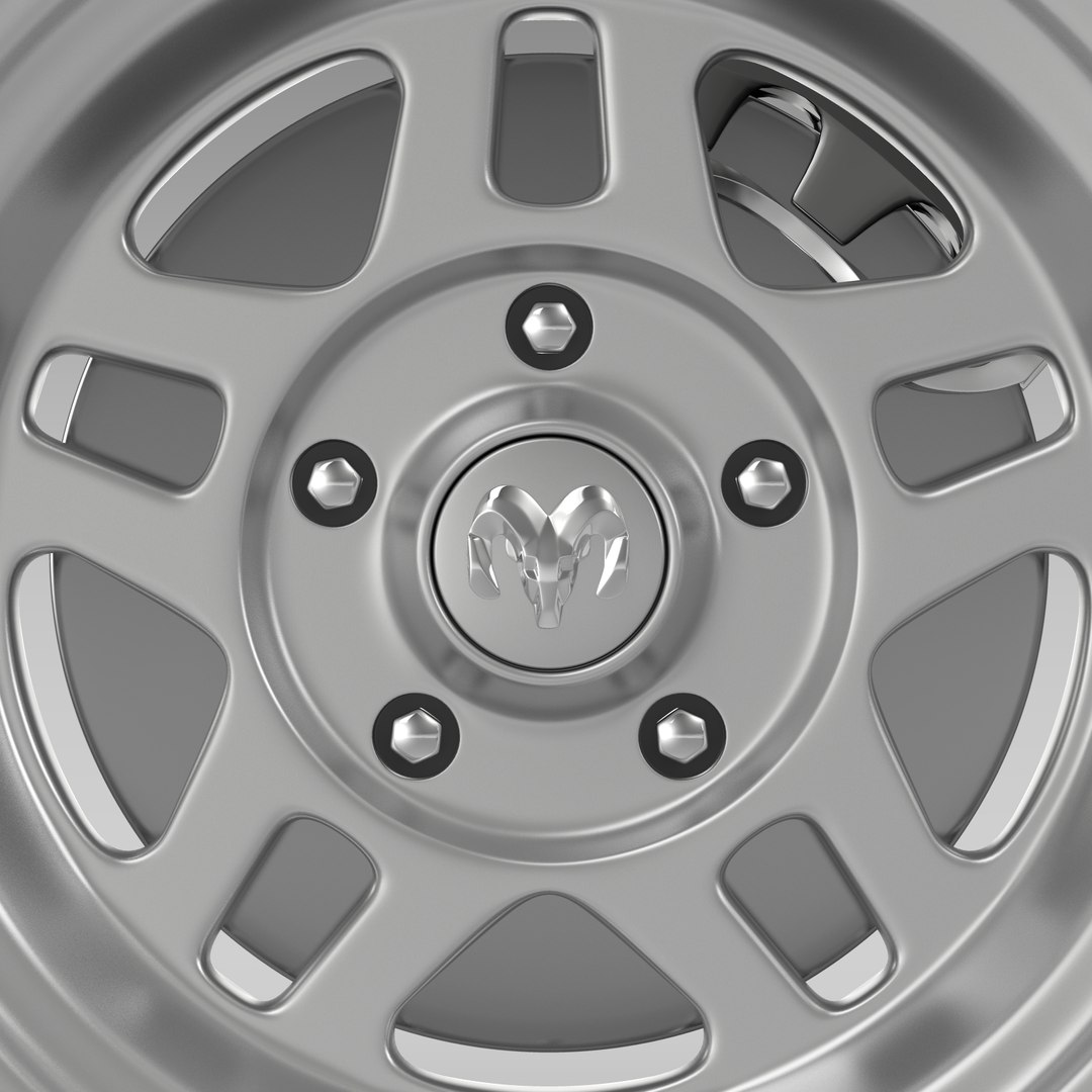 Dodge Challenger Mopar Wheel 3d Model