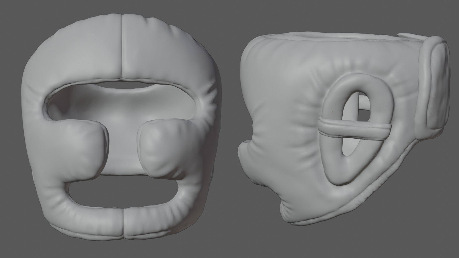 Boxing Headgear With Boxing Gloves 3D Model - TurboSquid 1776523