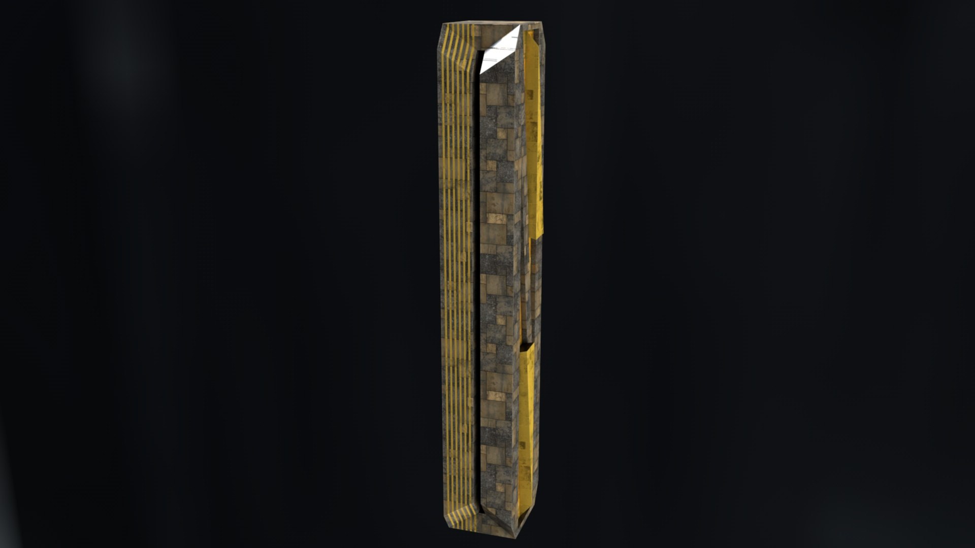 Pillar Alien Ancient 3D - TurboSquid 1576071