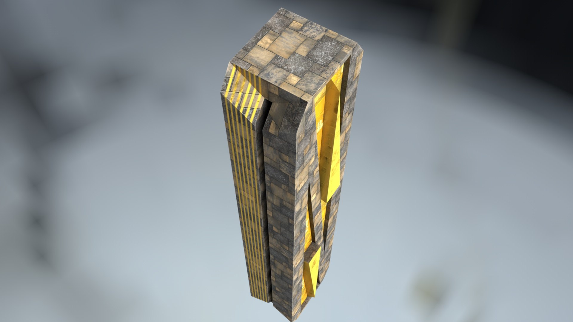 Pillar Alien Ancient 3D - TurboSquid 1576071