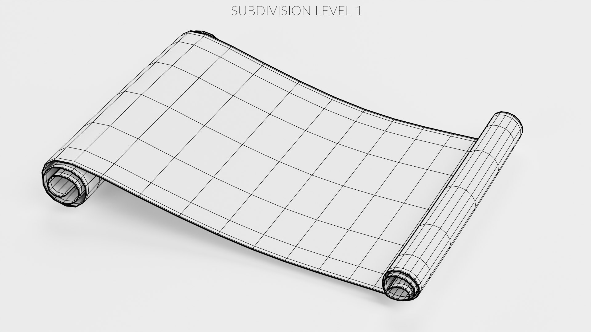 3D Scroll 2 Model - TurboSquid 2201311