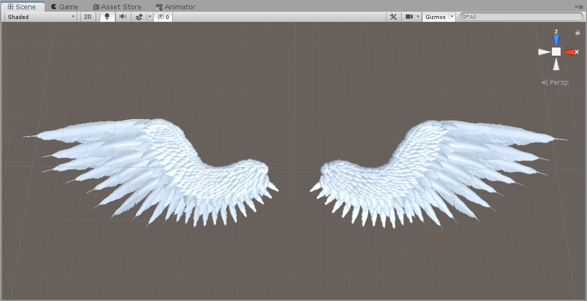 3D Angel Wing - TurboSquid 1501816