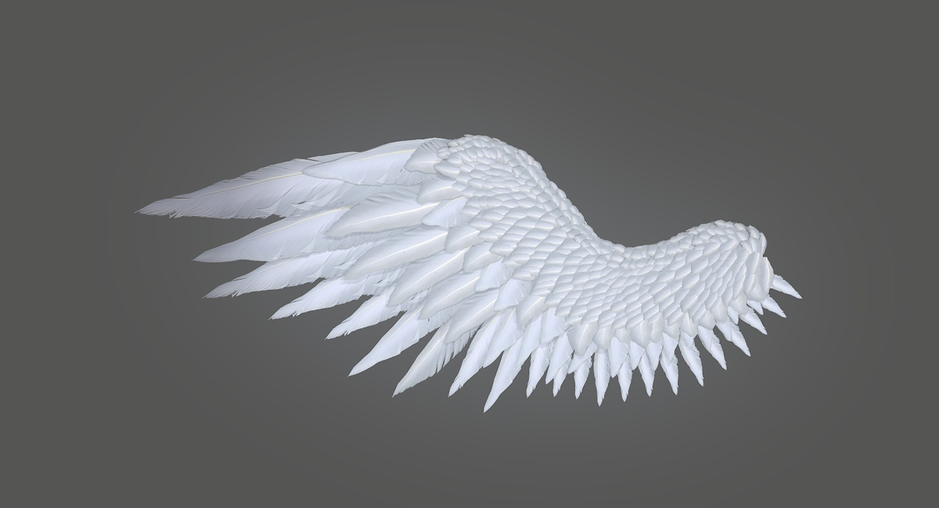 3D Angel Wing - TurboSquid 1501816