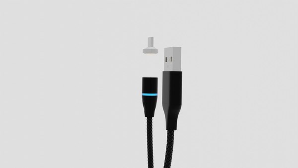 3D USB cable model - TurboSquid 1730675