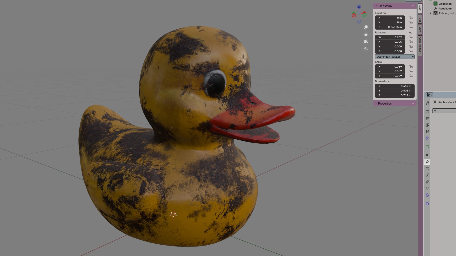 Rubber Duck 3D Model - TurboSquid 2349539