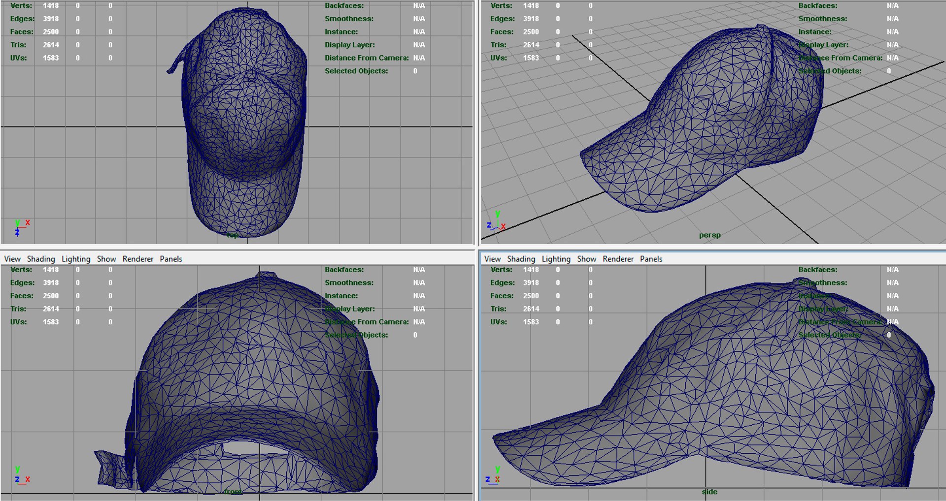 3D Baseball Cap - TurboSquid 1338517