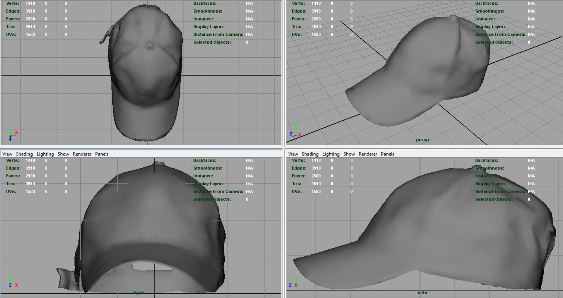 3D Baseball Cap - TurboSquid 1338517