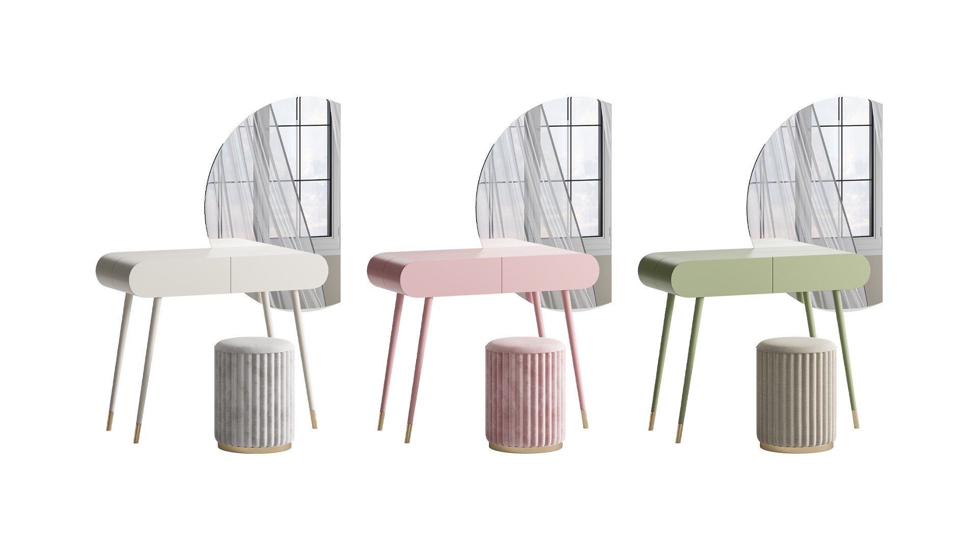 3D Coiffeuse Anvi Model - TurboSquid 2346930