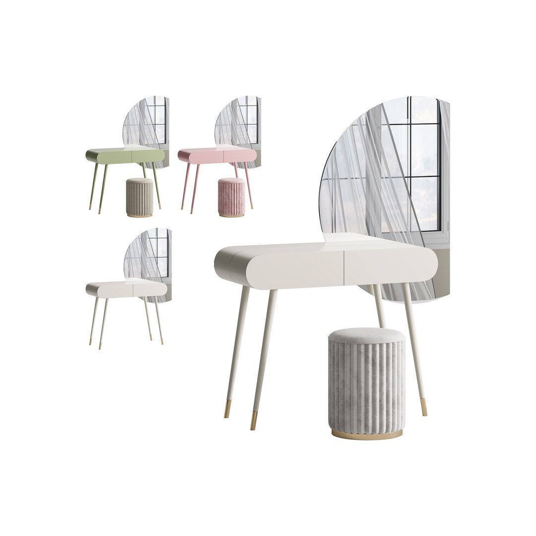 3D Coiffeuse Anvi Model - TurboSquid 2346930