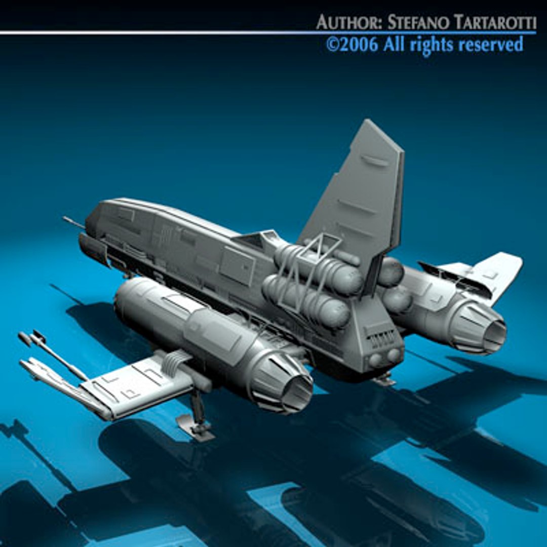 C4d Spaceship Fighter