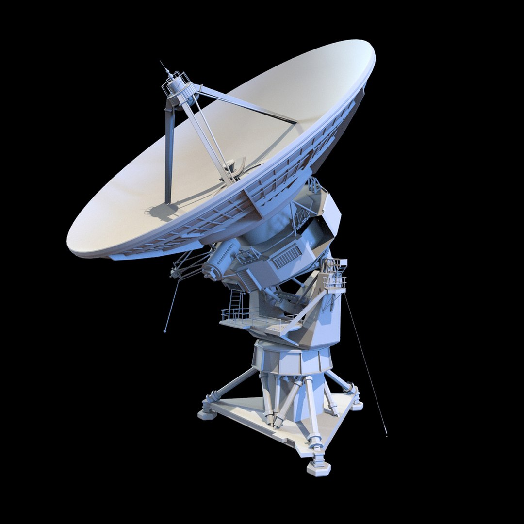 Radio Telescope 3D Model - TurboSquid 1237344