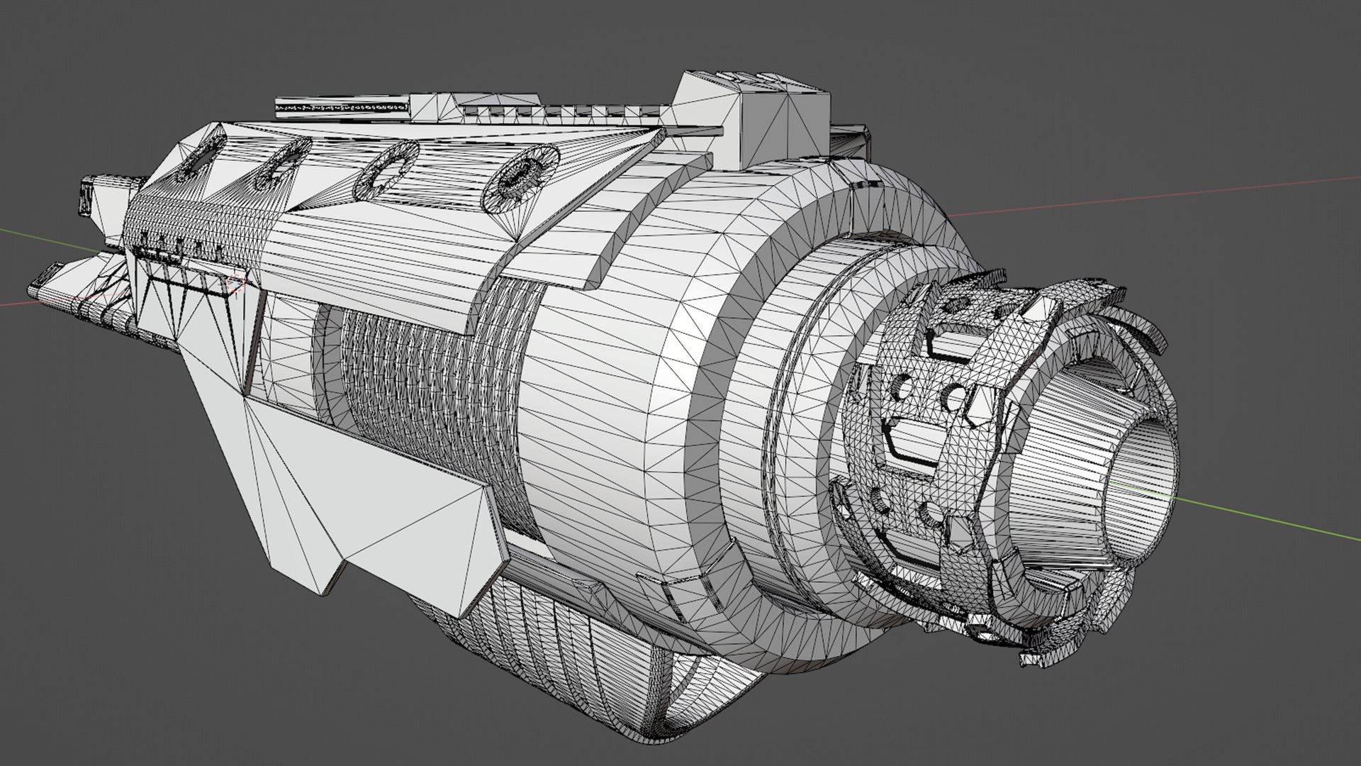 3D cannon arm model - TurboSquid 2021793