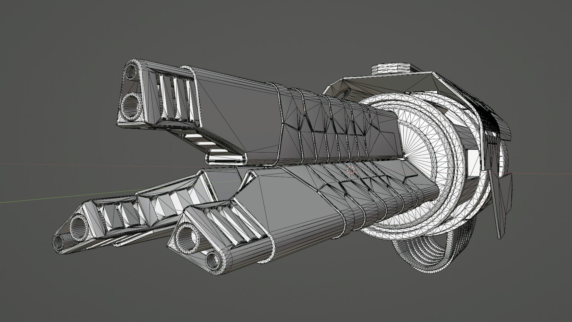3D cannon arm model - TurboSquid 2021793