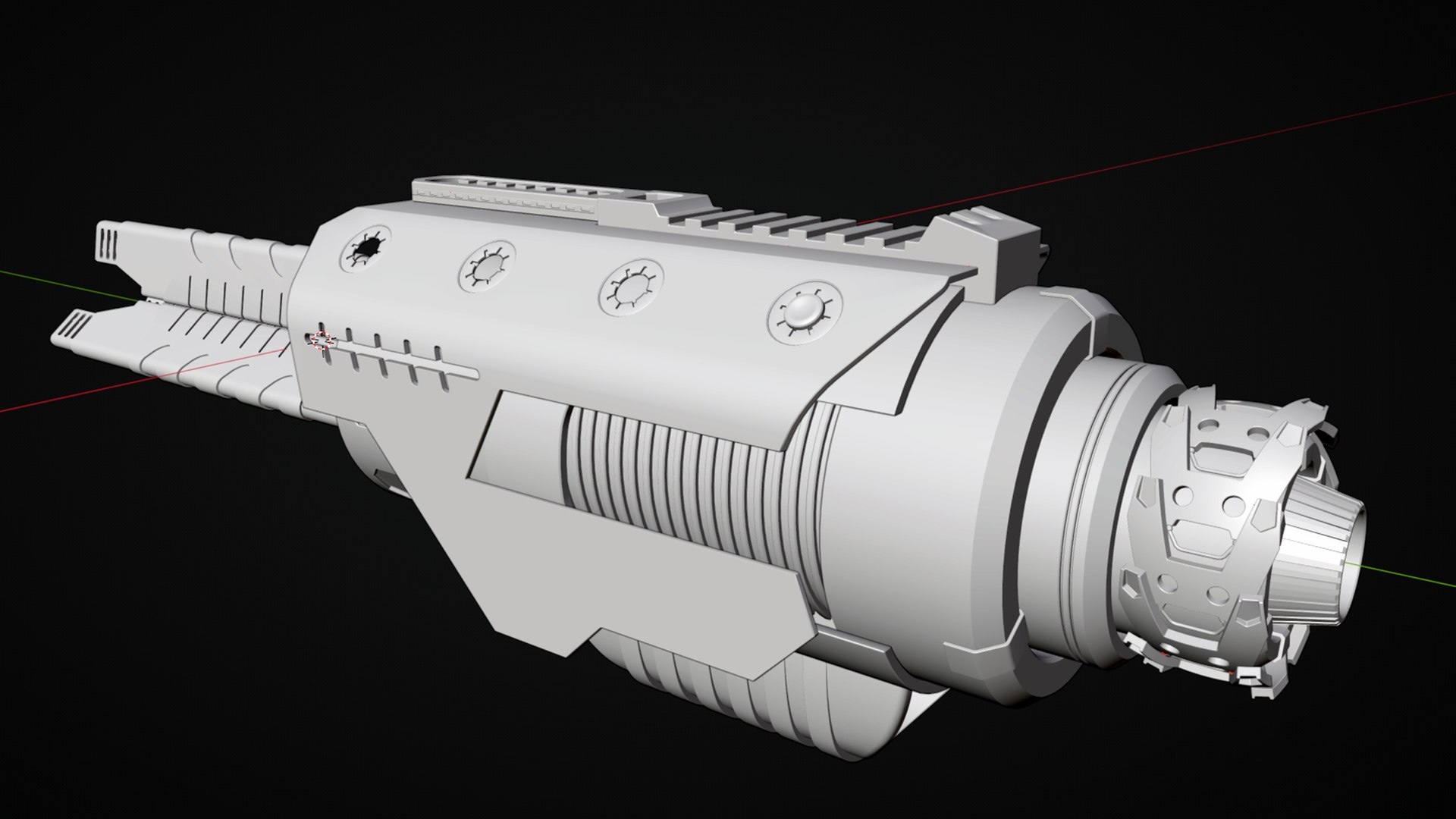 3D cannon arm model - TurboSquid 2021793