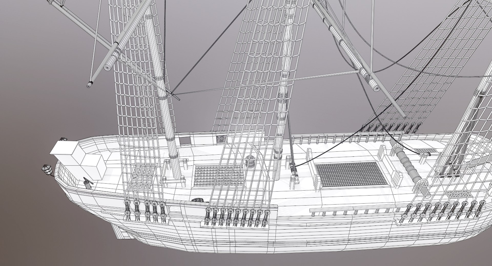 3D Model Hms Bounty - TurboSquid 1250305