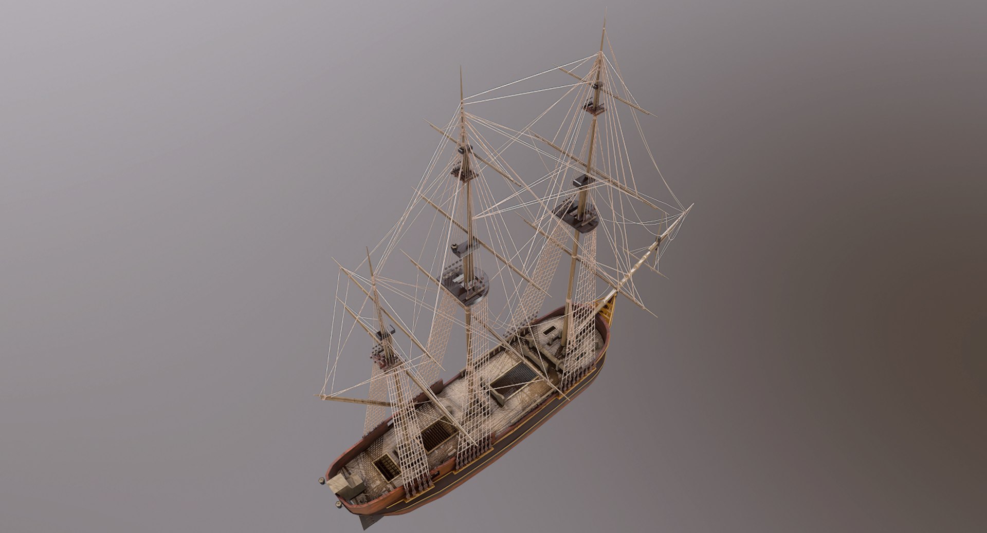 3D Model Hms Bounty - TurboSquid 1250305