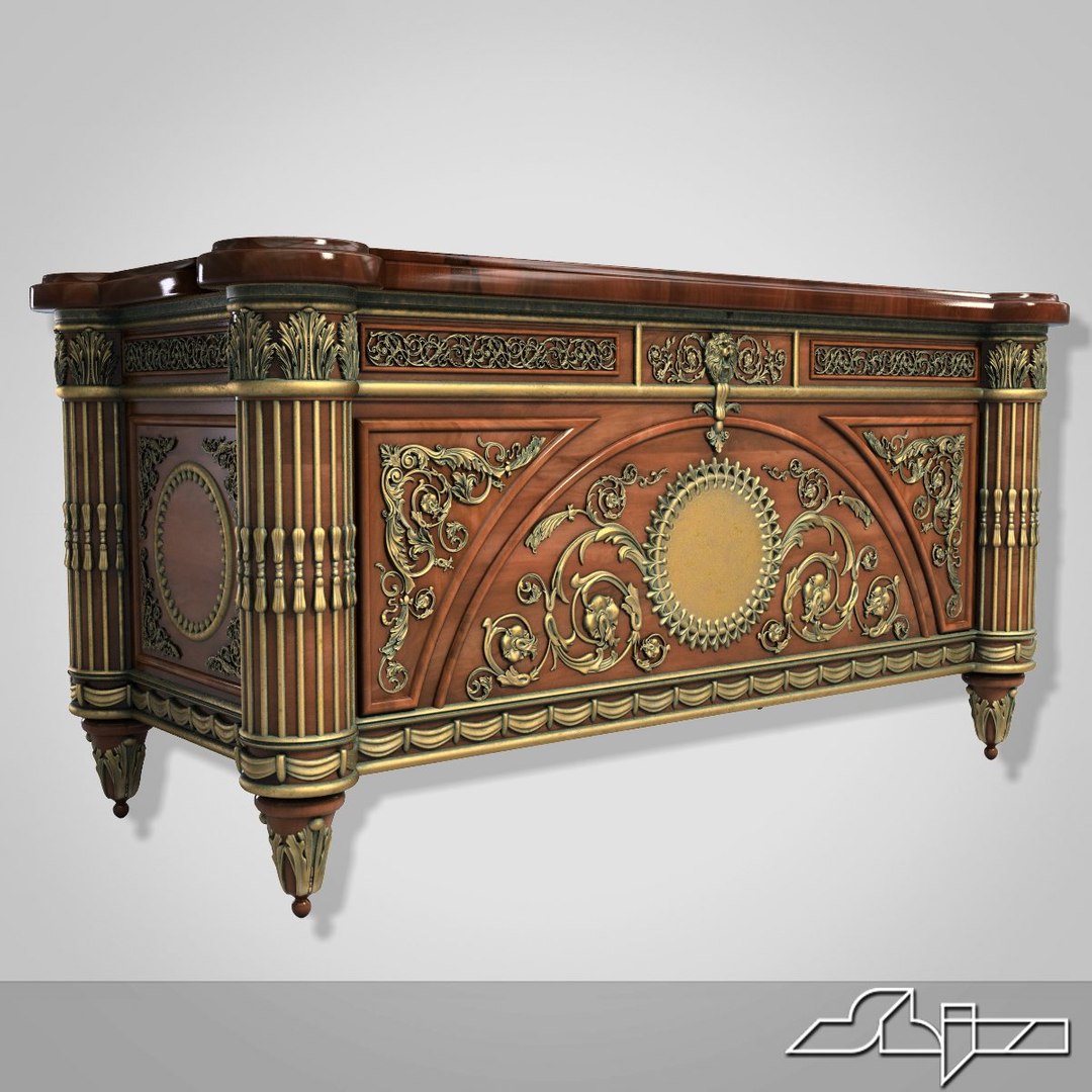3d Model Chest Drawers