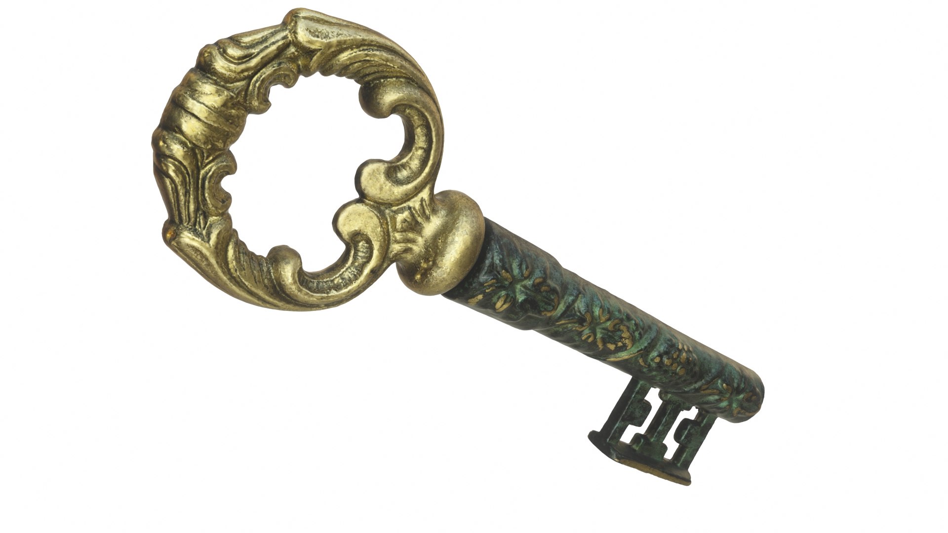 3D Large Decorative Key - TurboSquid 1824510