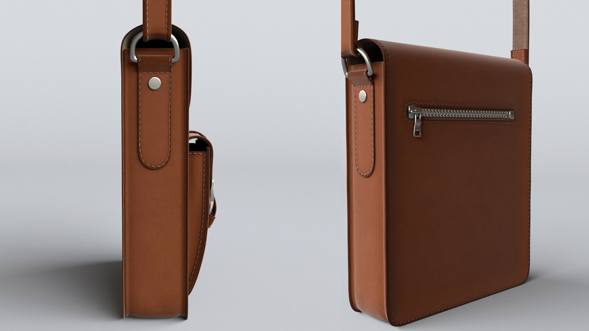 3D Cross Body Bag - TurboSquid 2101607