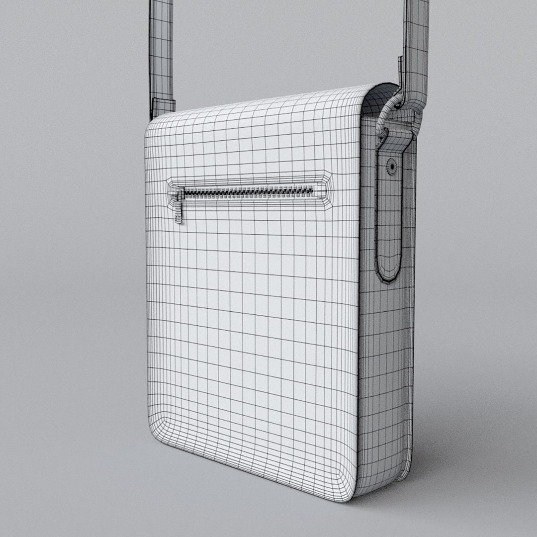 3D Cross Body Bag - TurboSquid 2101607